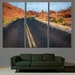 Highway Print Highway Canvas Home Wall Decor Road Canvas - Etsy