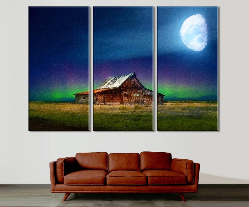 Hut Watercolor Print Wall Art Painting Canvas Watercolor | Etsy