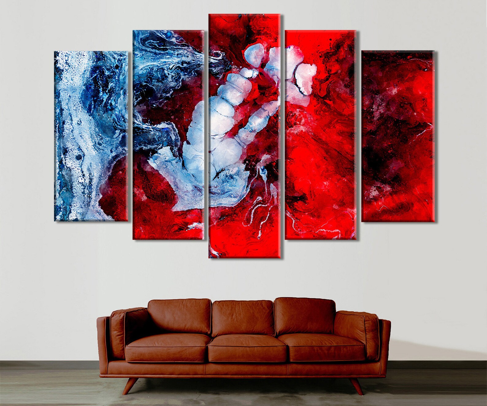 Abstract Canvas Modern Print Abstract Wall Art Abstract | Etsy