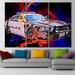 Police Car Canvas, Patrol Car Wall Art, Police Wall Decor, Policeman ...