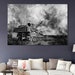 Paladin M109A6 Canvas, Howitzer Poster, Gray Available, Artillery Wall ...