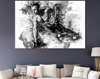 Push Ups Poster - Etsy