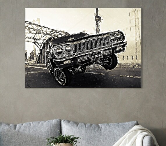 Lowrider Hop Artwork/lowrider Wall Decor/lowrider Digital | Etsy