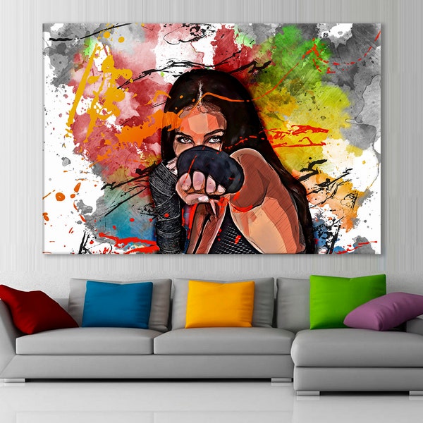 Boxing Punches Poster - Etsy