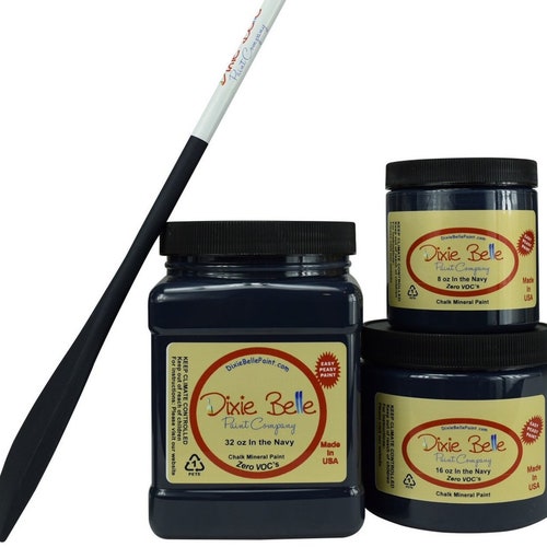 Dixie Belle CAVIAR Chalk Mineral Paint - Etsy