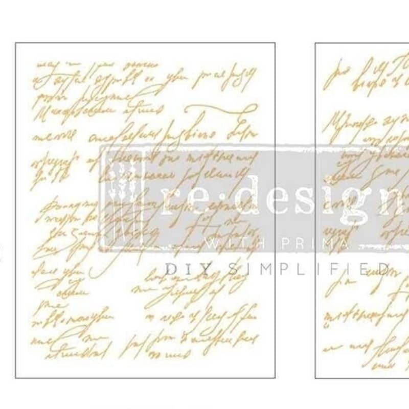 Gold Transfers Prima - Etsy