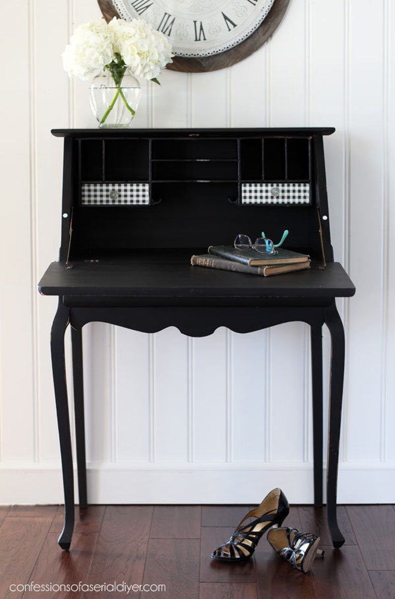 GINGHAM BLACK Redesign Décor Transfer - Etsy