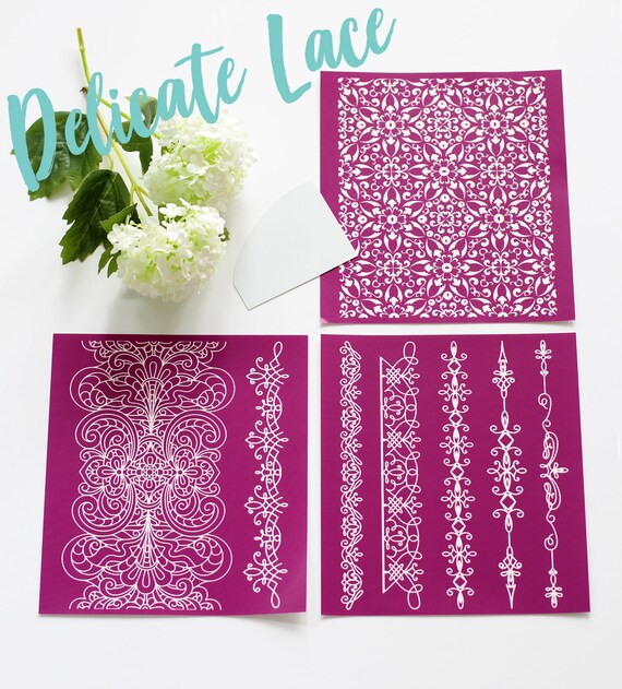 Paper Lace Stencil