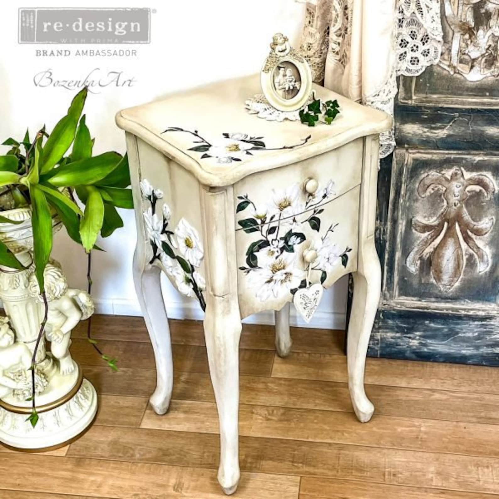 WHITE MAGNOLIA Redesign Décor Transfer - Etsy