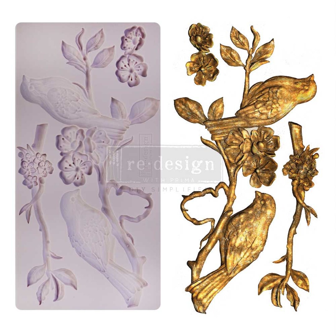 BLOSSOMING SPRING Redesign Decor Mould - Etsy