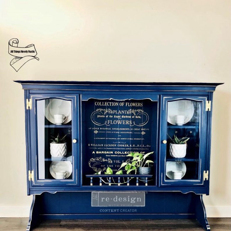 FLOWER COLLECTOR Redesign Décor Transfer - Etsy