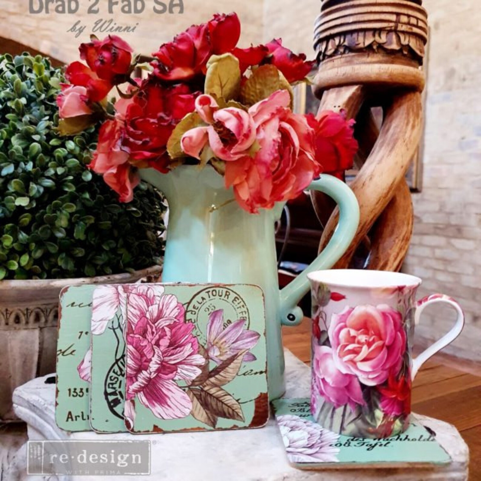 DREAMY FLORALS Redesign Décor Transfer - Etsy
