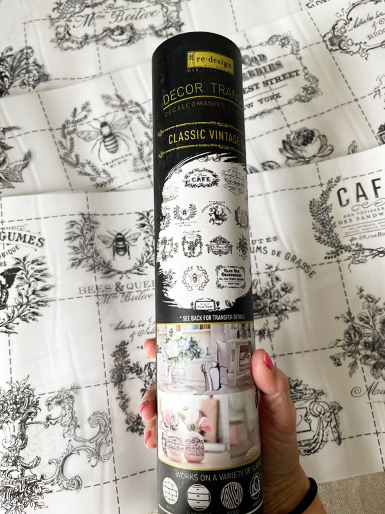 CLASSIC VINTAGE LABELS Redesign Décor Transfer - Etsy