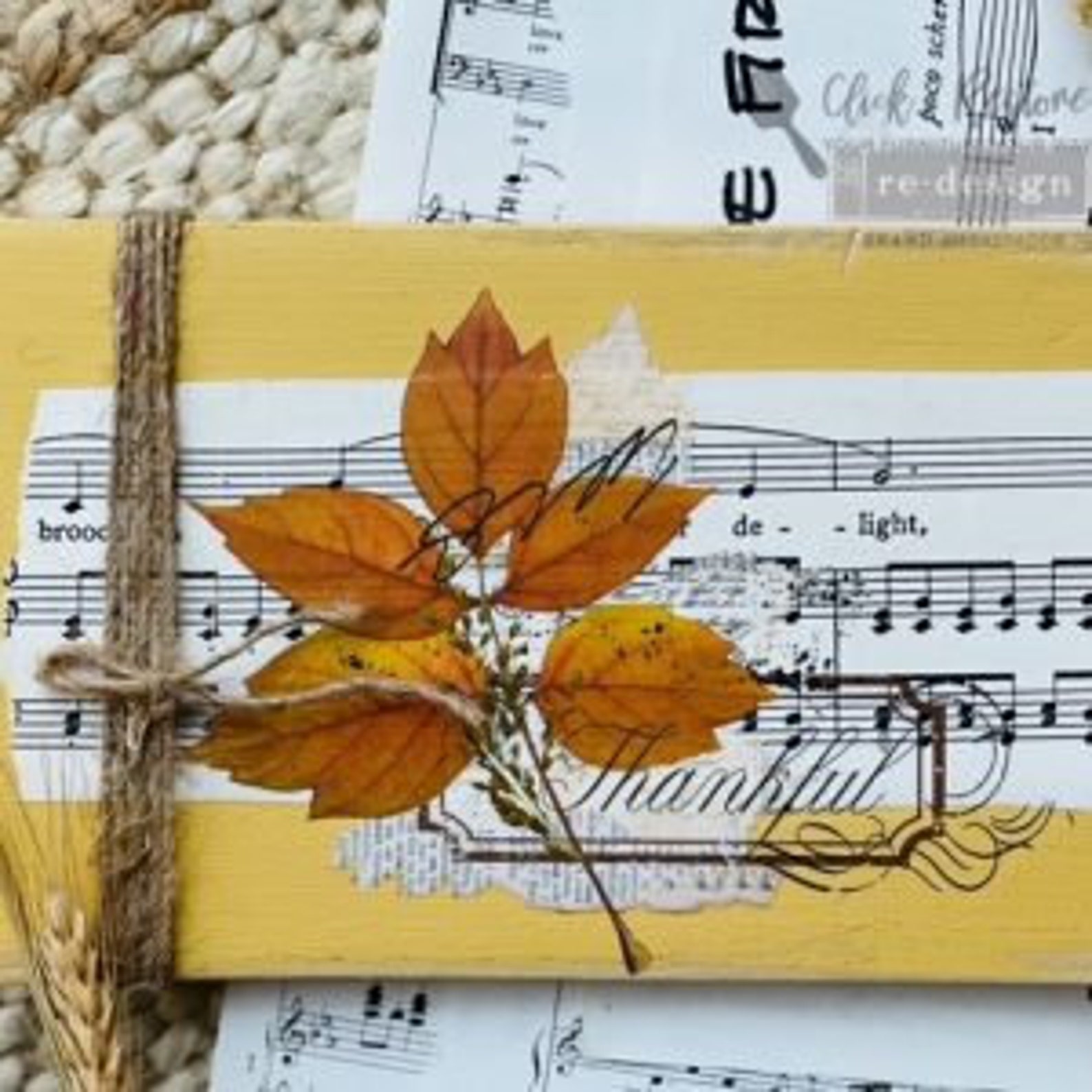 FOLIAGE COLLECTOR Redesign Décor Transfer - Etsy