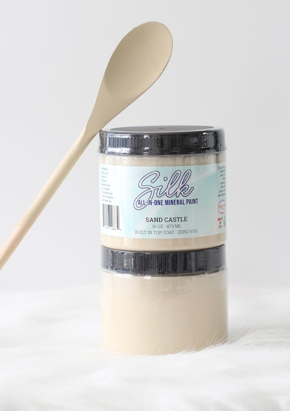 Silk SAND CASTLE All-in-one Mineral Paint | Etsy
