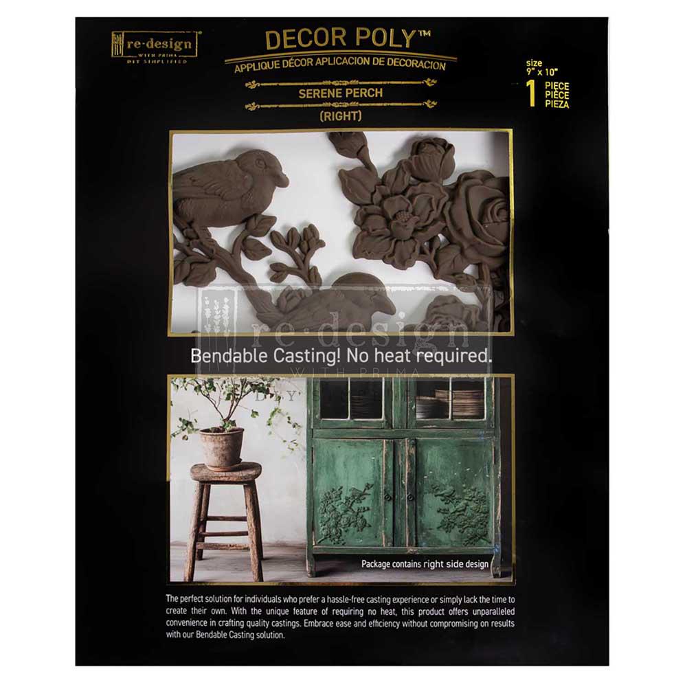 VELVET CASCADE (RIGHT) Decor Poly Applique From Redesign - Etsy