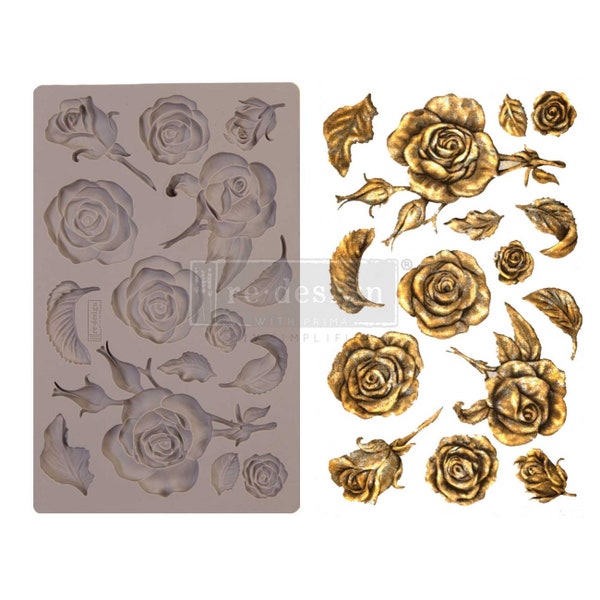 Rose Mold - Etsy