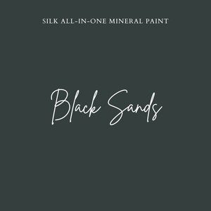 Silk BLACK SANDS All-in-one Mineral Paint - Etsy