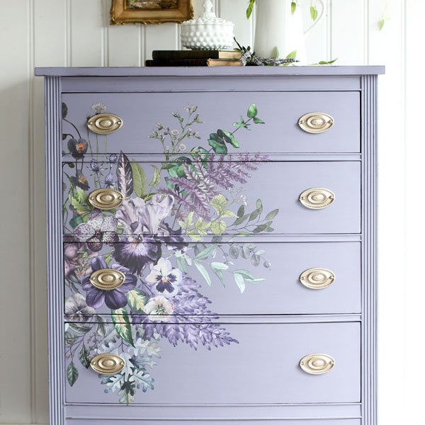 Violet Flower Decal - Etsy