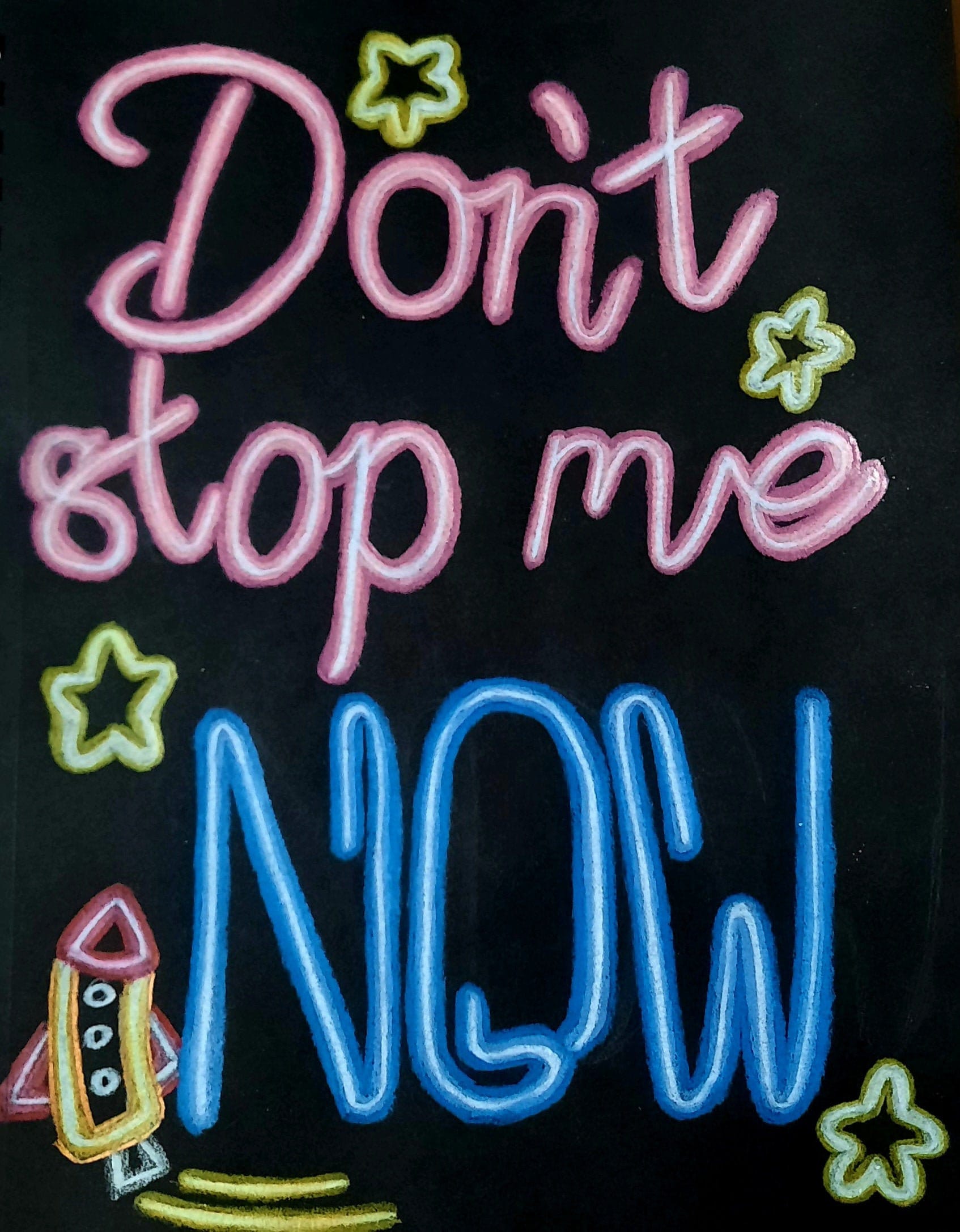 Queen Don't Stop Me now Print | Etsy