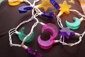 Star & Moon Outdoor Celebration String Lights free Shipping - Etsy