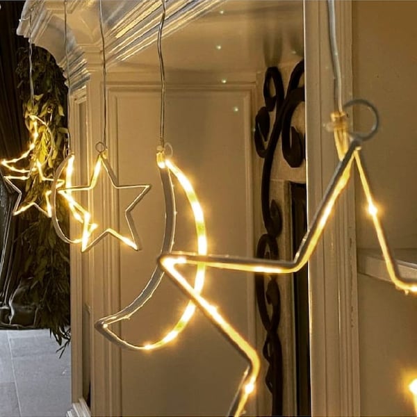 Moon String Lights - Etsy