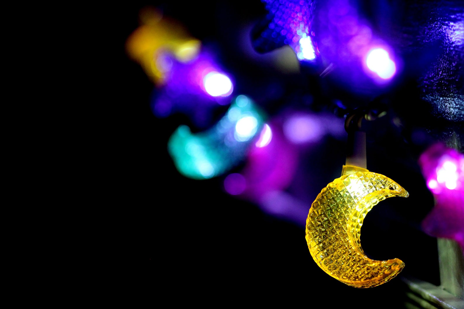 Star & Moon Outdoor Celebration String Lights free Shipping - Etsy