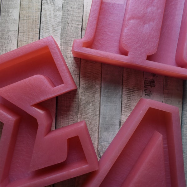 Jumbo Letter Molds - Etsy