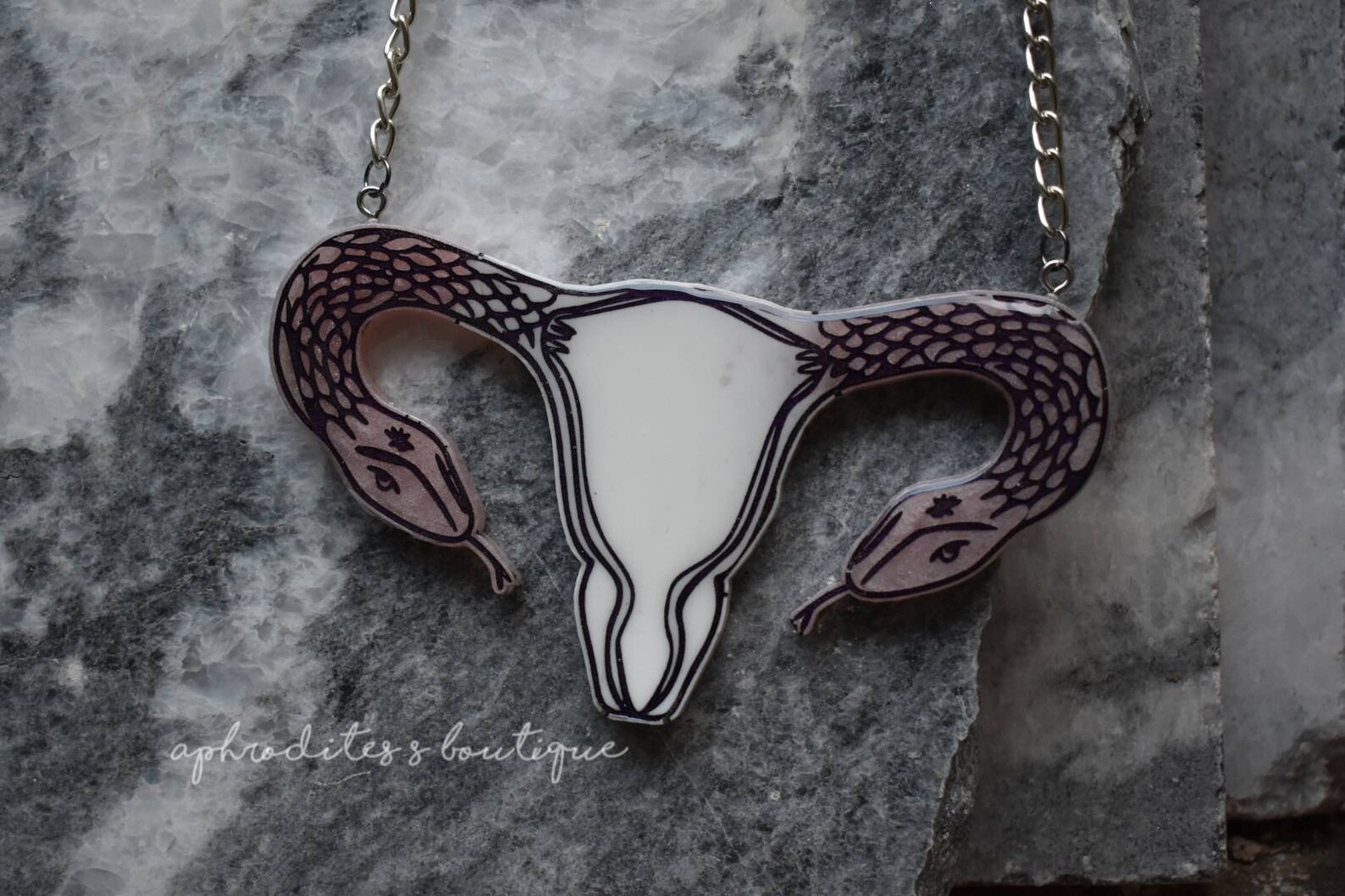 Snake Fertility Wall Hanging Witchy Uterus Wall Decor | Etsy