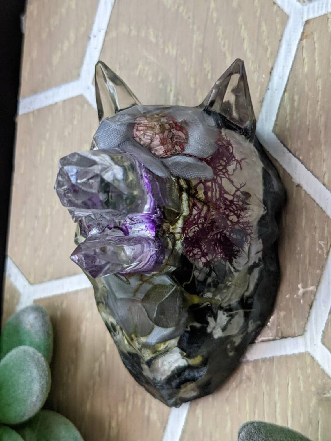 Crystal Wolves | Etsy