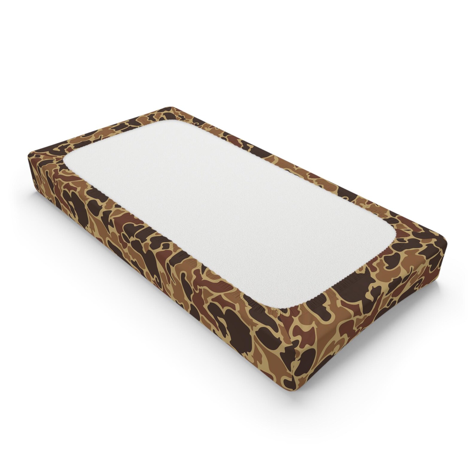 Personalized Duck Camo Changing Pad Cover, Vintage Camo, Duck Camo ...