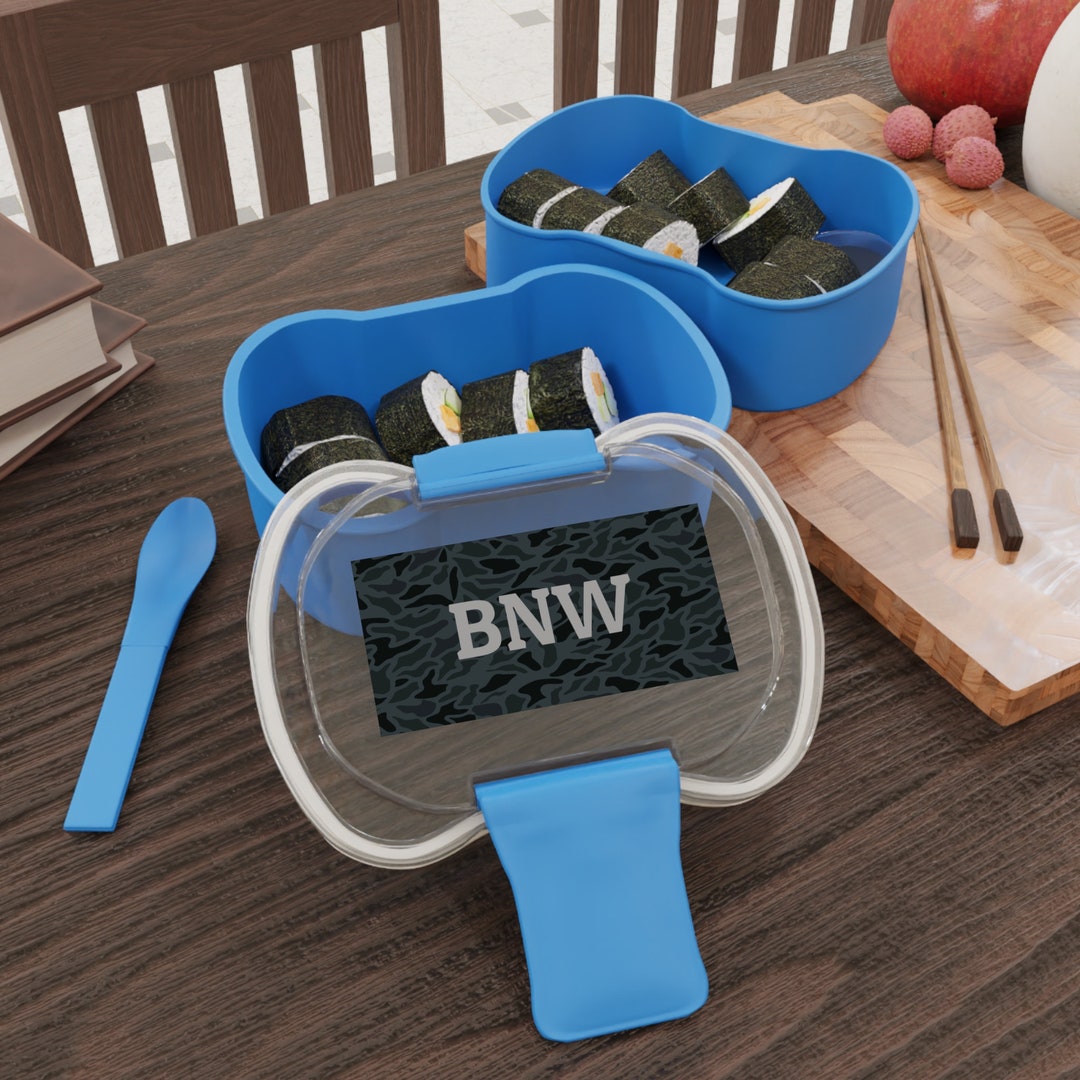 Personalized Black Camo Bento Lunch Box - Microwave Safe and Bpa-free ...