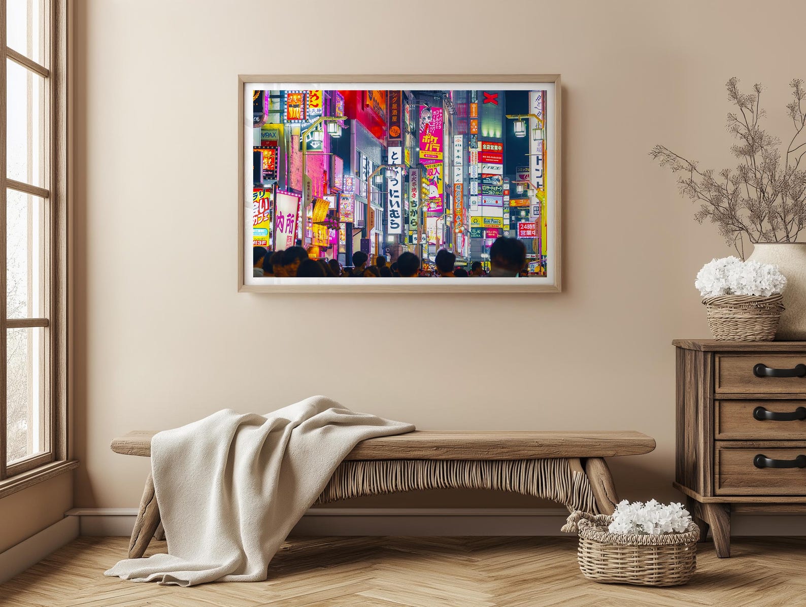 Shinjuku Neon Lights Print: Tokyo Japan Night Photography - Etsy