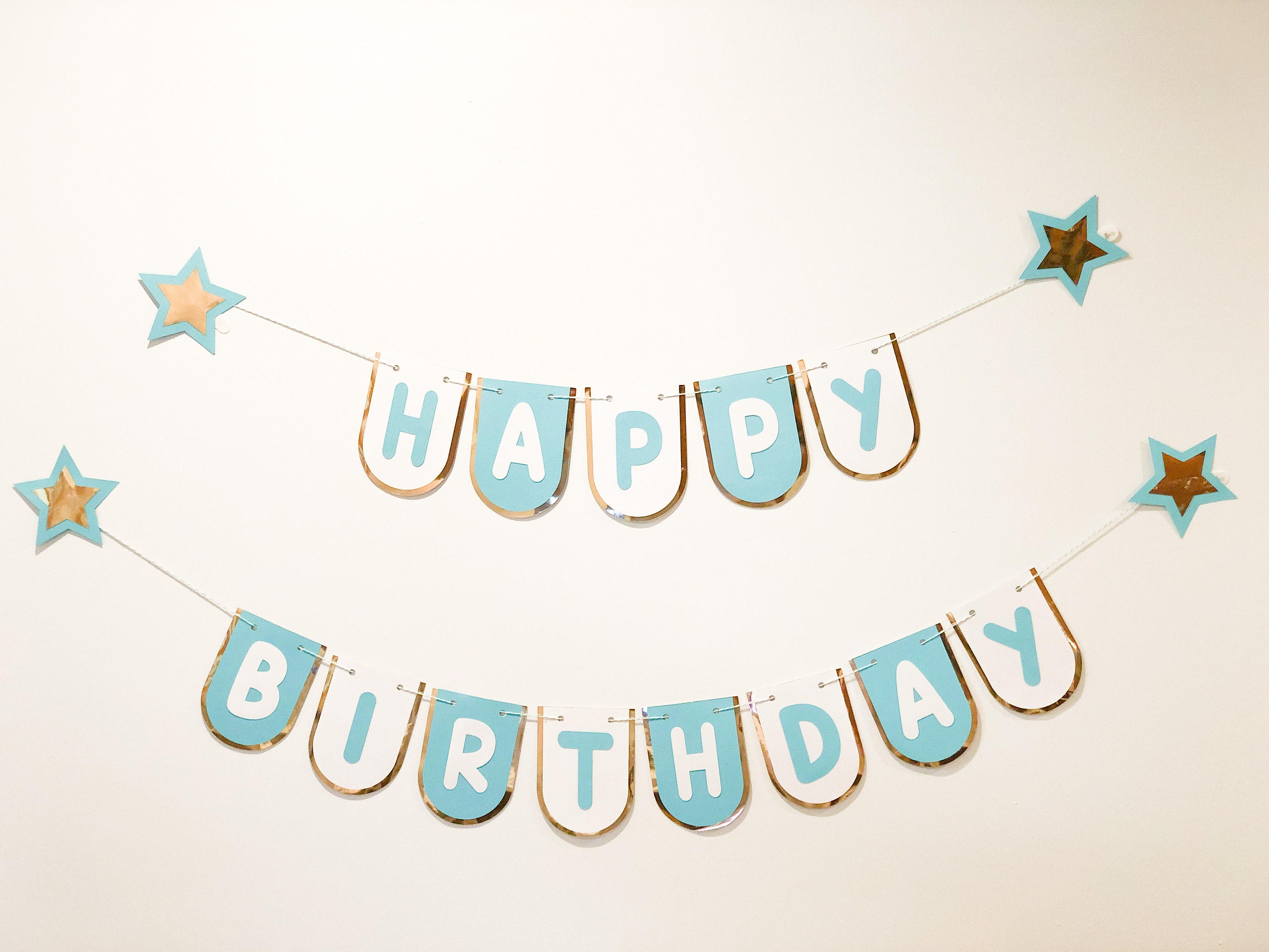 Star Birthday Banner, Name Banner, Personalized Name Banner, Birthday ...