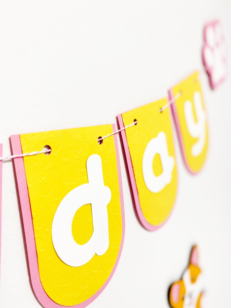 Corgi Birthday Party Banner Corgi Theme Party Dog Birthday - Etsy