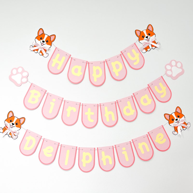 Corgi Birthday Decorations - Etsy