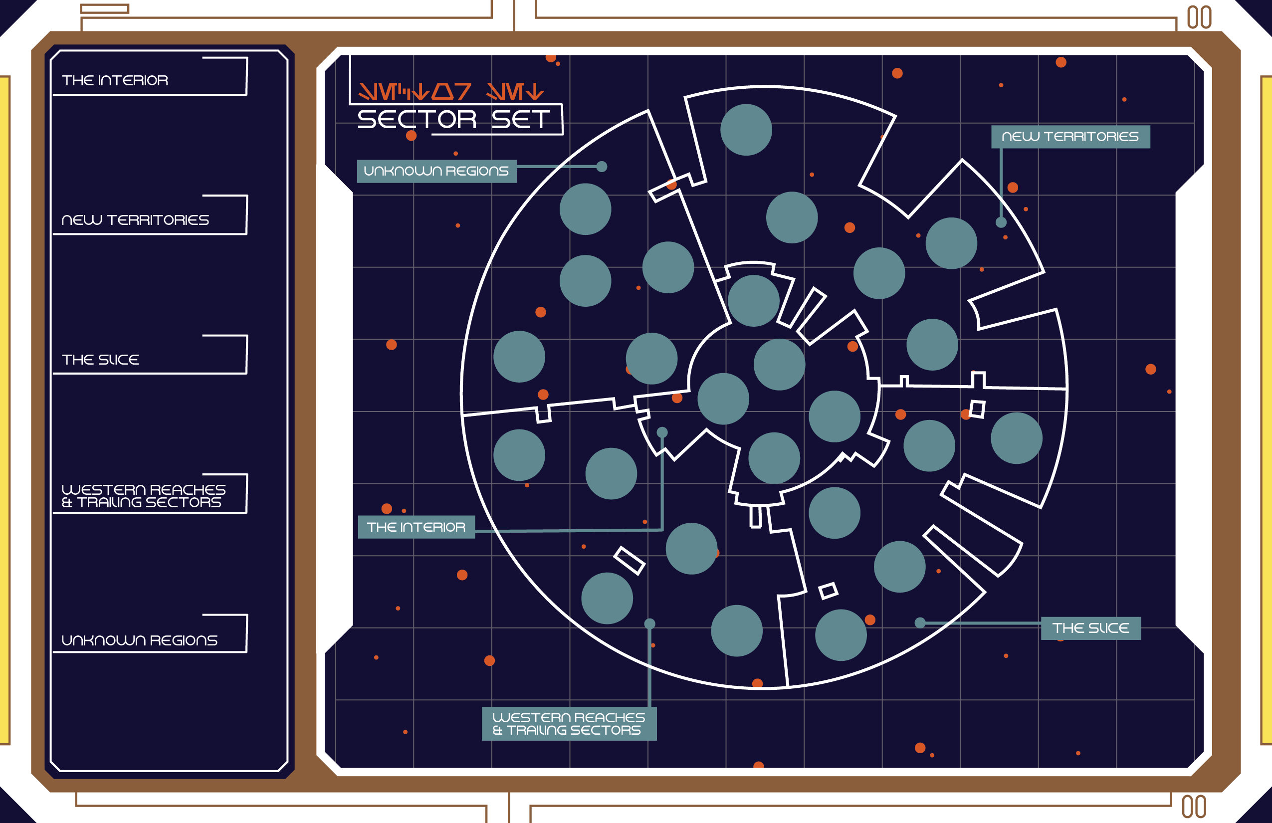 Playable Sector Set Bingo Game From Star Wars Galactic Starcruiser - Etsy