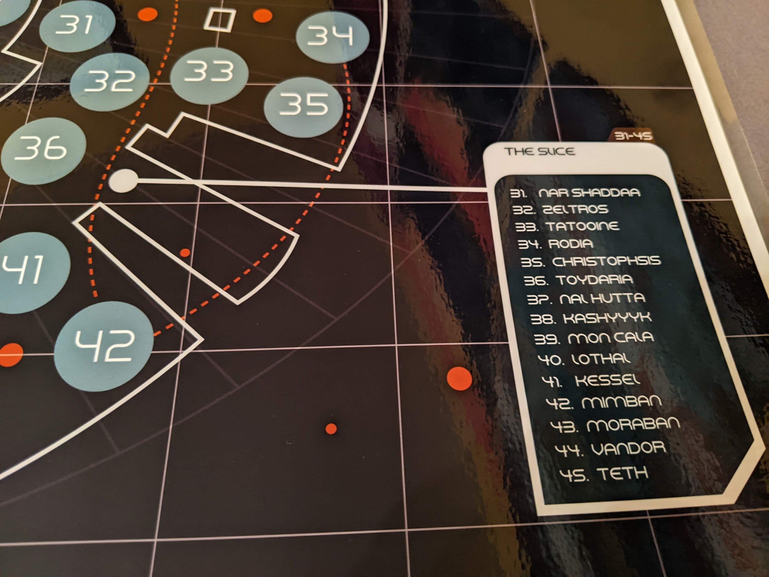 Playable Sector Set Bingo Game From Star Wars Galactic Starcruiser - Etsy