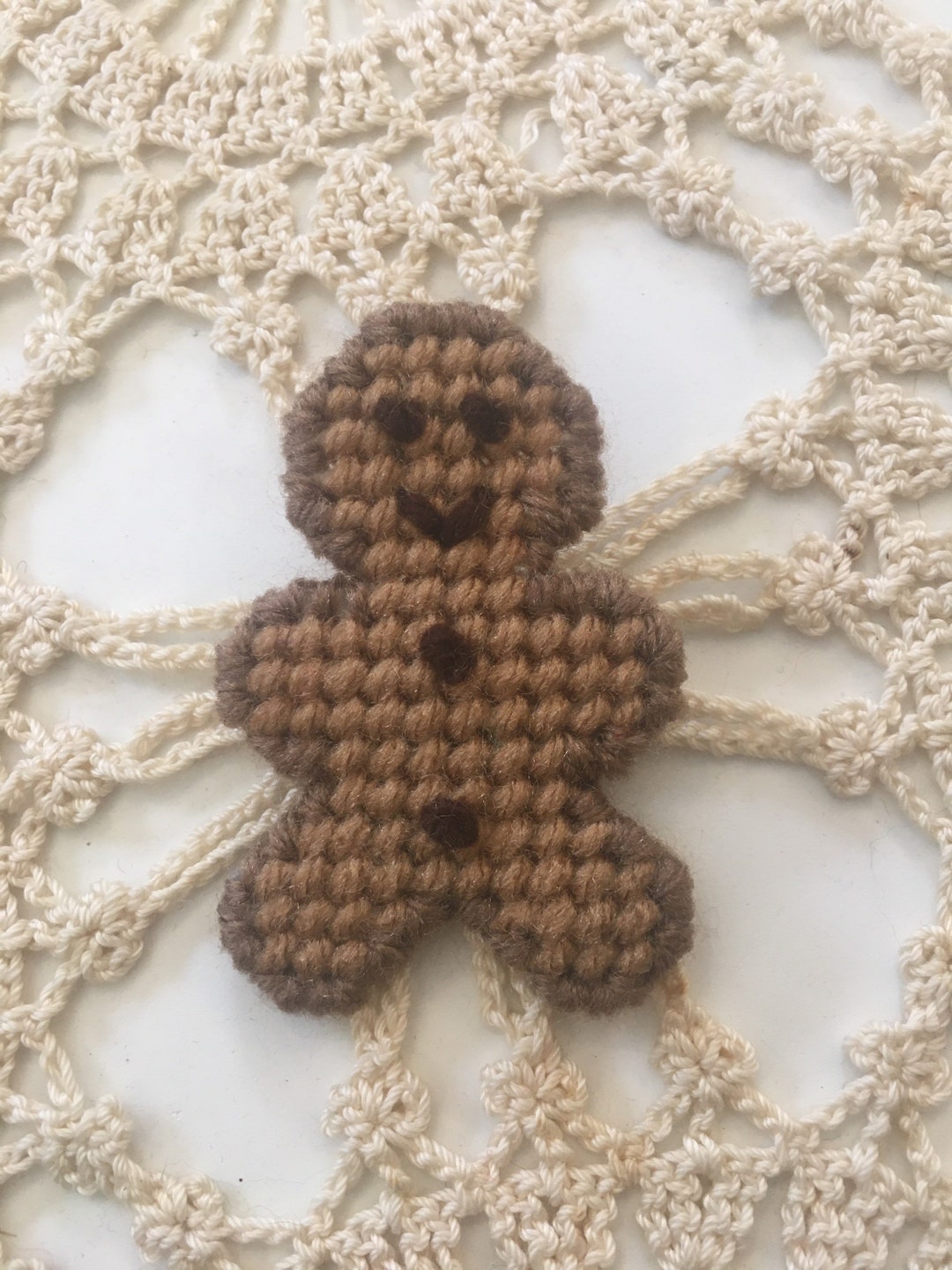 Gingerbread Man Pin - Etsy