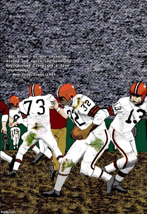 Jim Brown Historical Poster - Etsy