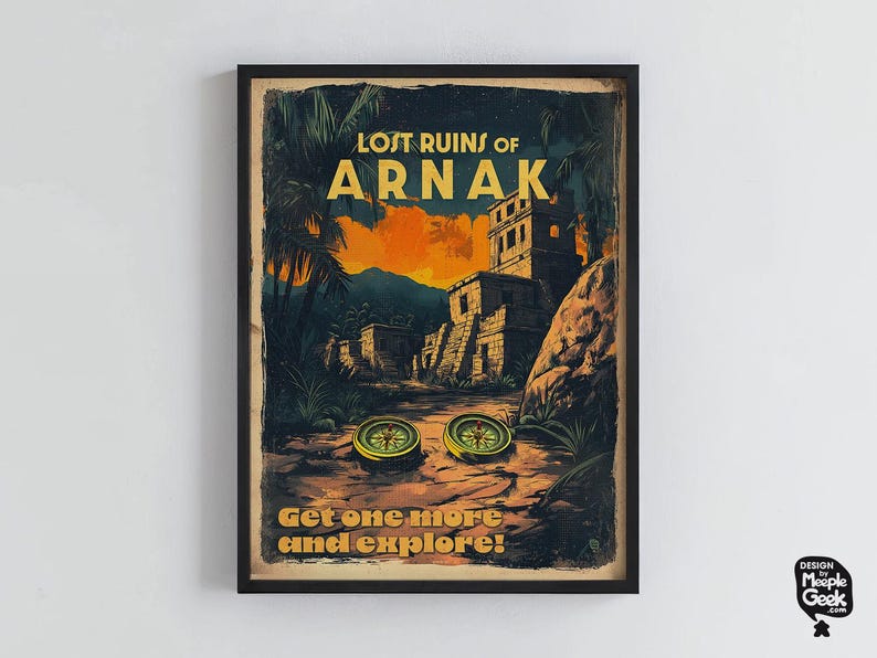 Lost Ruins of Arnak Board Game Art Print (digital Download) - Etsy