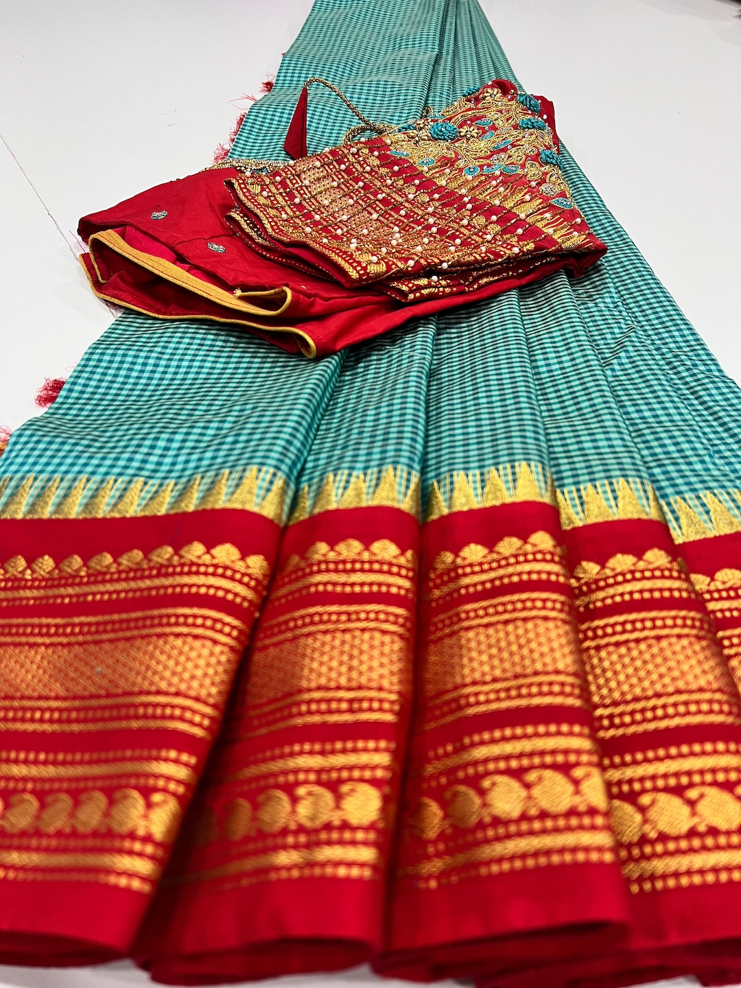 Pure Narayanpet Pattu Saree - Etsy