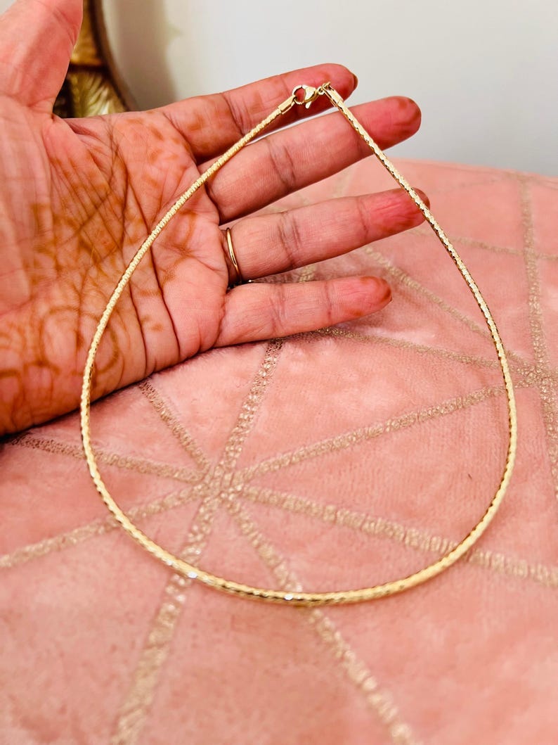 One Gram Gold Italian Hasli / Kante - Etsy