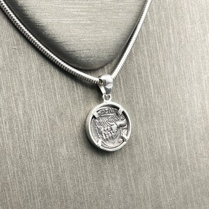 God Apollo Authentic Roman (1st Cent.bc) Coin Sterling Silver Pendant ...