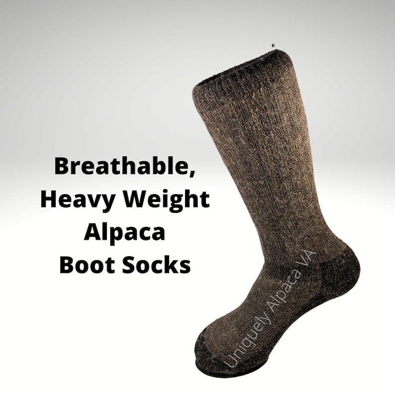Alpaca Socks | Outdoorsman Boot Socks | Heavy Weight Alpaca Socks ...