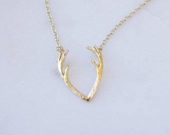 Stag Necklace | Etsy
