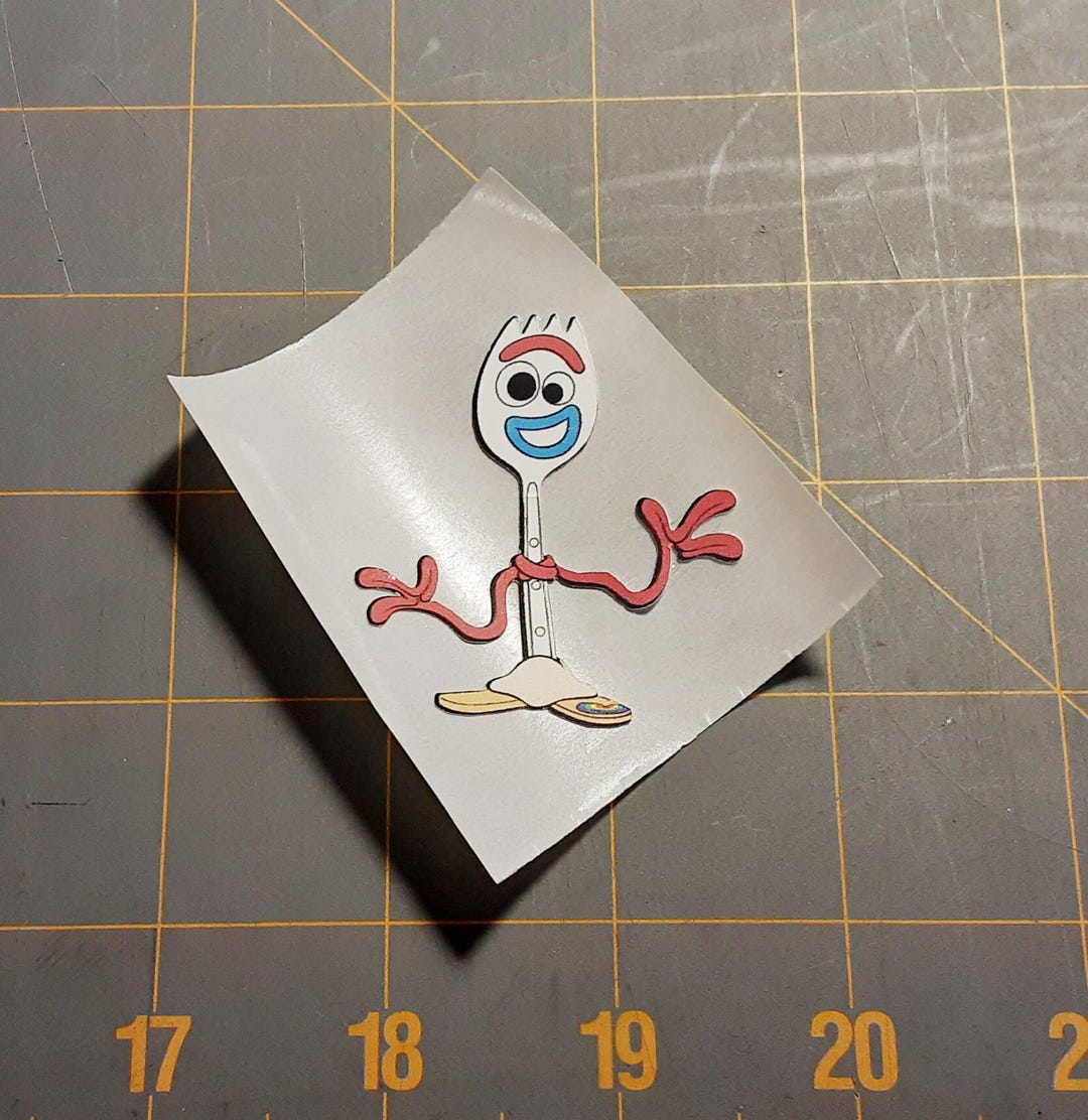 Toy Story Forky Sticker 1.8" X 2" - Etsy