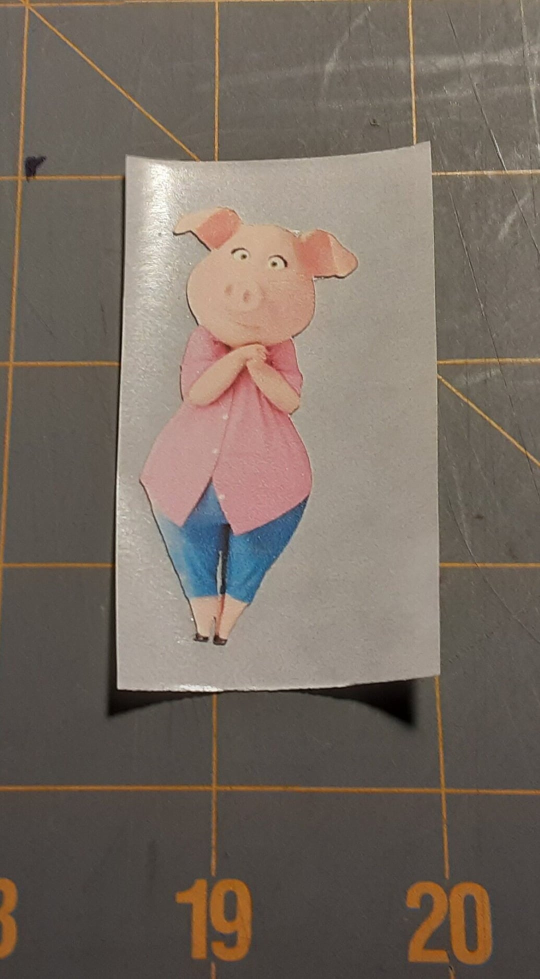 The Movie Sing/rosita Sticker/2.2" X .957" - Etsy