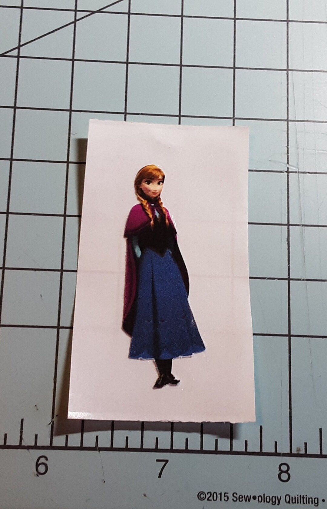 Frozen/princess Anna Sticker - Etsy
