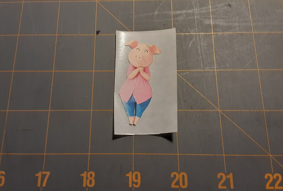 The Movie Sing/rosita Sticker/2.2 X .957 - Etsy